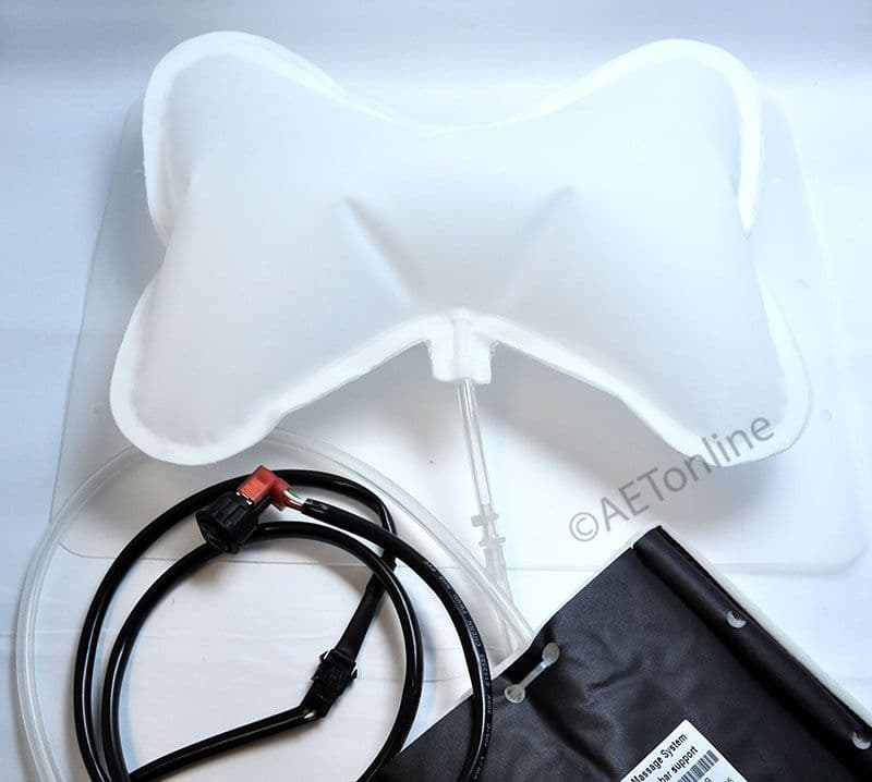 Car Seat Adjustable Air Bladder Inflatable Back Lumbar Support System